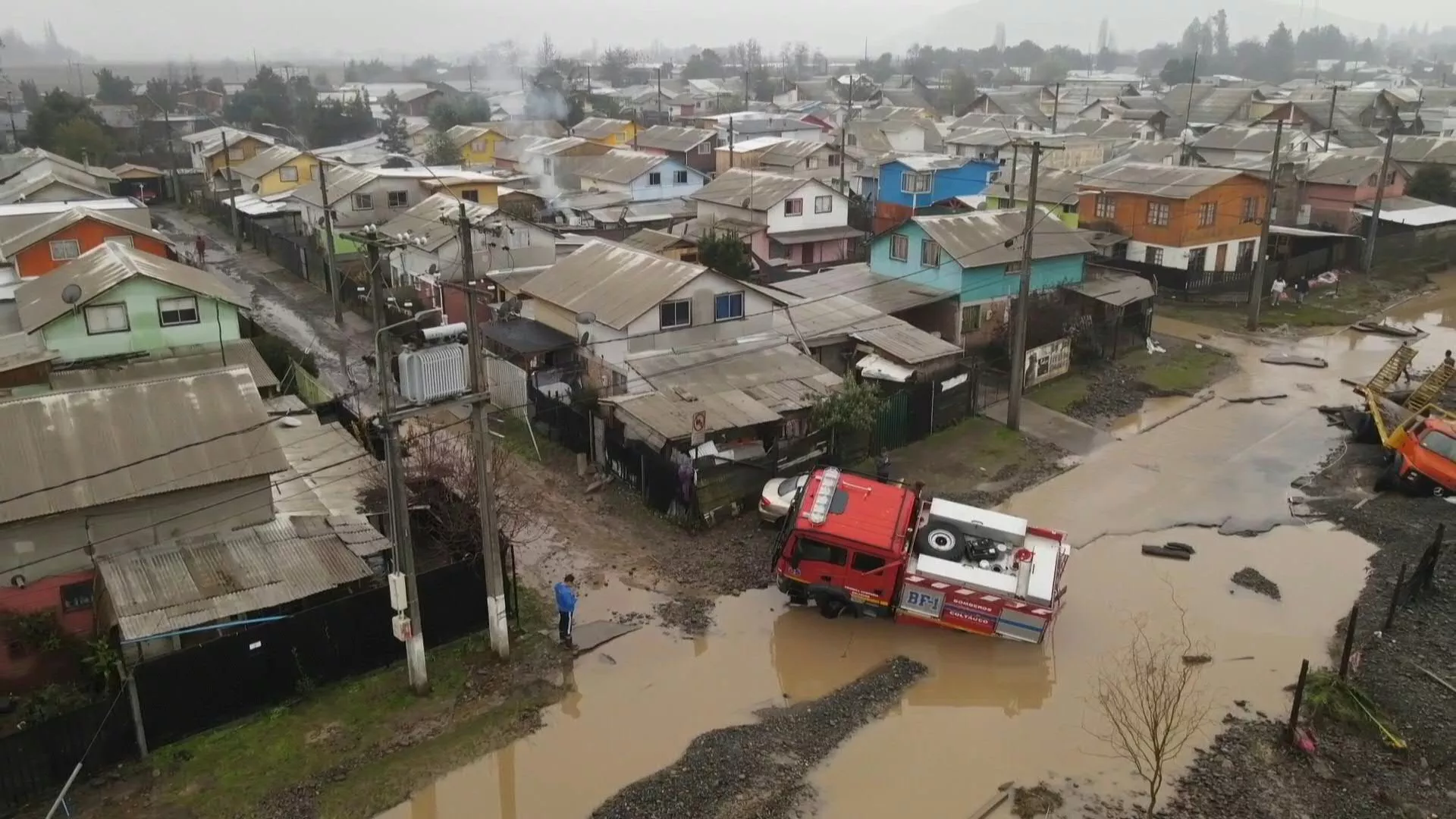 Miles De Evacuados Por Inundaciones En El Sur De Chile Evtv